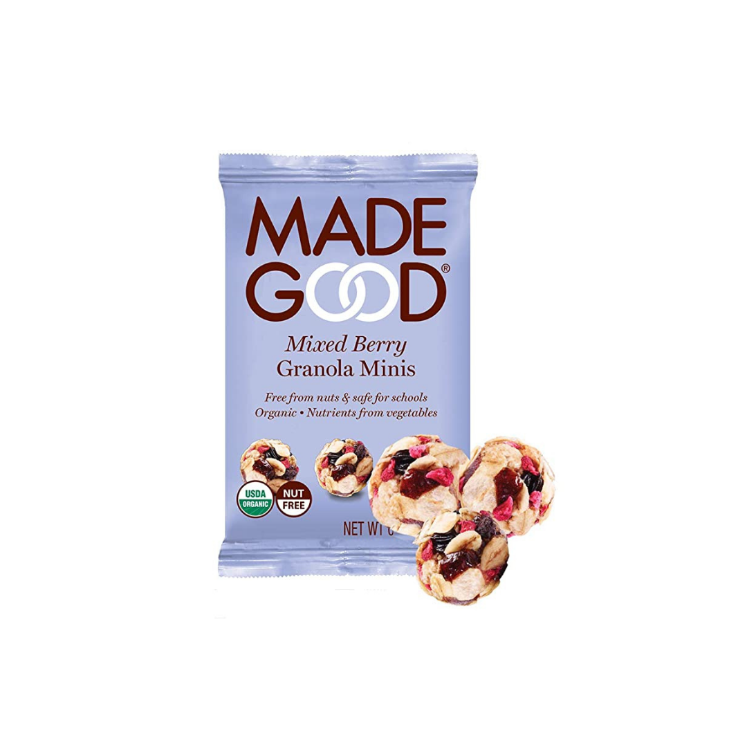 Made Good Granola MInis Mixed Berry – Mouv Pilates Reformer Studio