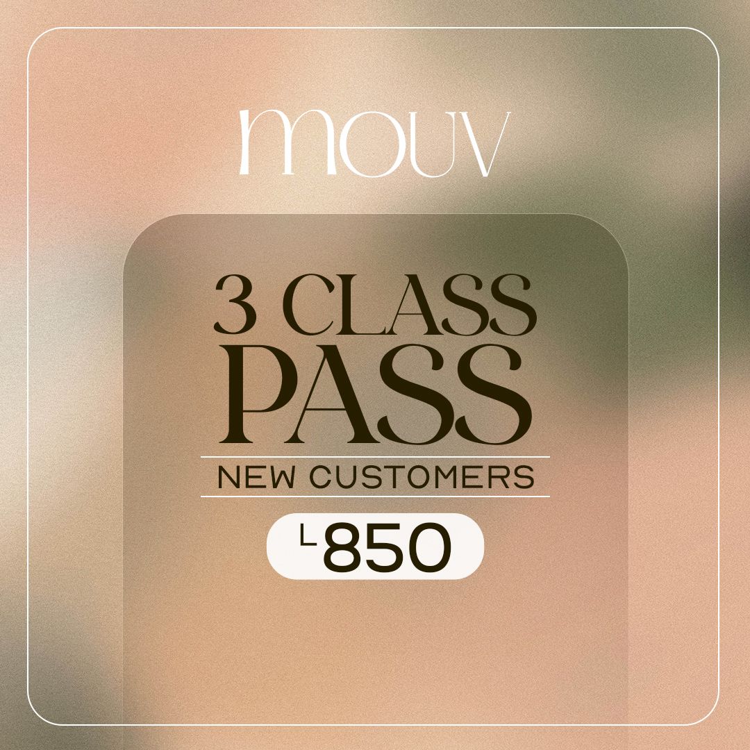 Mouv New Customer 3 Pack – Mouv Pilates Reformer Studio
