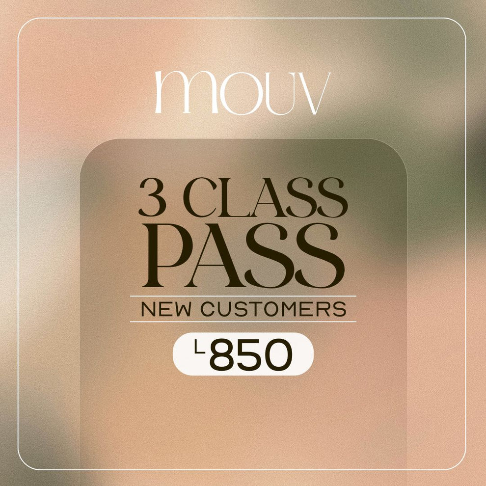 Mouv New Customer 3 Pack – Mouv Pilates Reformer Studio